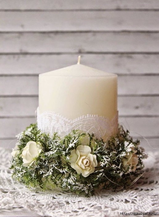 20 Hermosas ideas de cómo decorar velas para toda ocasión ~ Haz ...