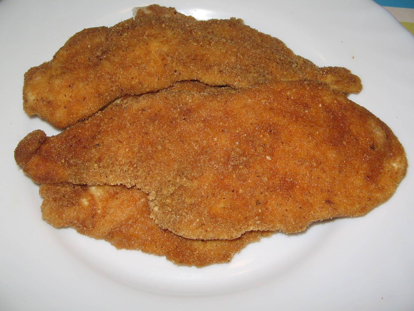 MAESTR@S DEL FOGON: "POLLO EMPANADO CON HARINA DE KIKOS" por SAM