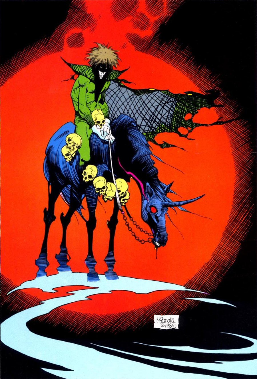 Marvel Comics of the 1980s: 1986 - Mignola portfolio from Marvel ...