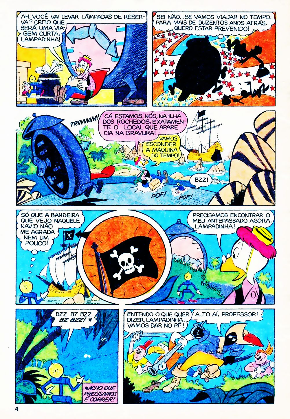 A GALERIA DOS QUADRINHOS: Professor Pardal