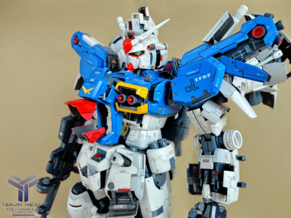 Custom Build: PG 1/60 GP01FB Gundam GP01 Full Burnern
