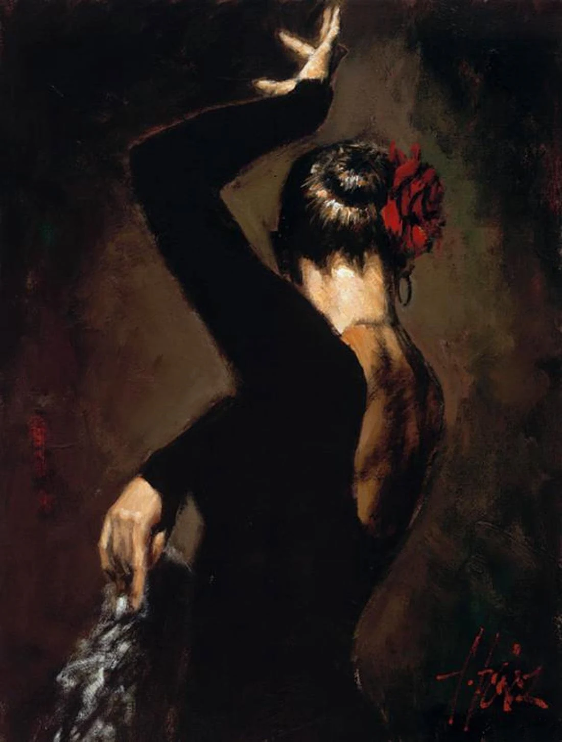 Mark Spain, 1962 | Figurative painter | Flamenco Dancers | Tutt'Art ...