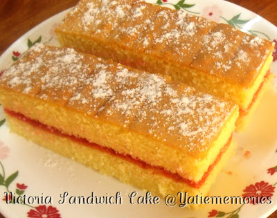 BellaLicious Kitchen: Kek Sandwich Victoria