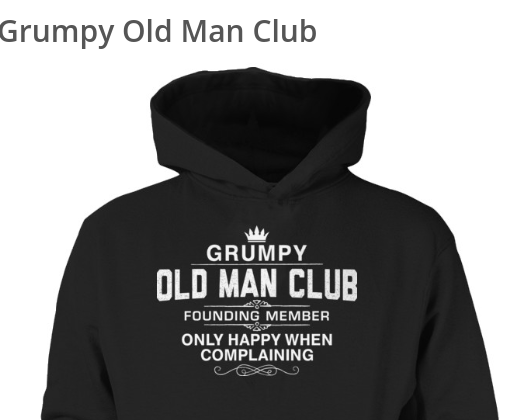 Grumpy Old Men: Grumpy Hoodie