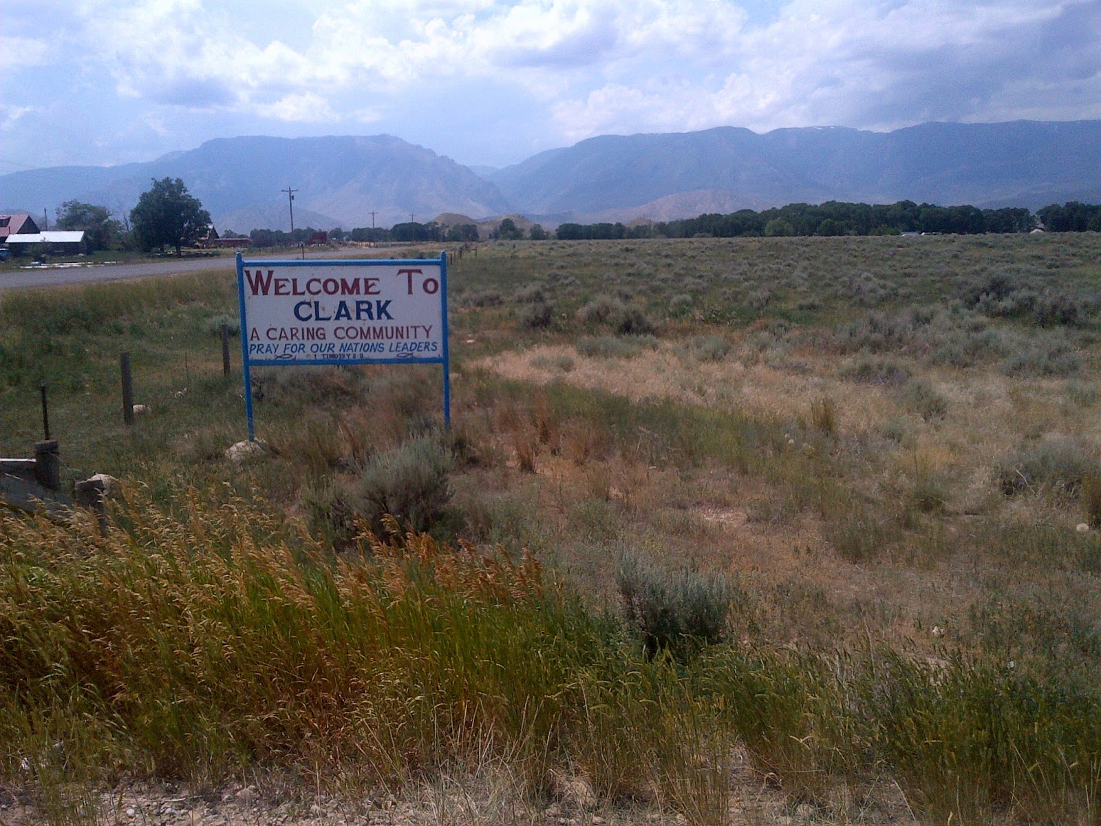 Webutante: Greetings From Clark, Wyoming