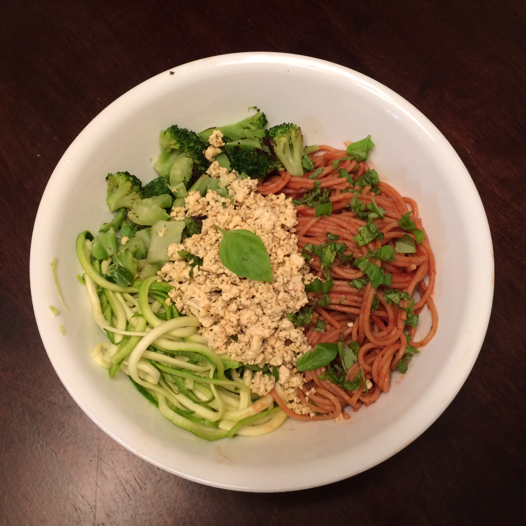 The 20 Minute Vegan: Spaghetti Marinara with Roasted Vegetables and ...