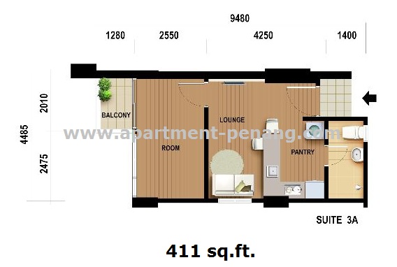 Straits Garden Suites Penang Property | Penang.MalaysiaCondo.com