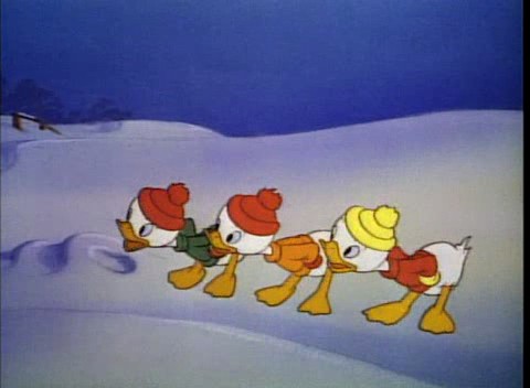 Desene Animate: Donald's Snow Fight / Bataia cu zapada a lui Donald ...