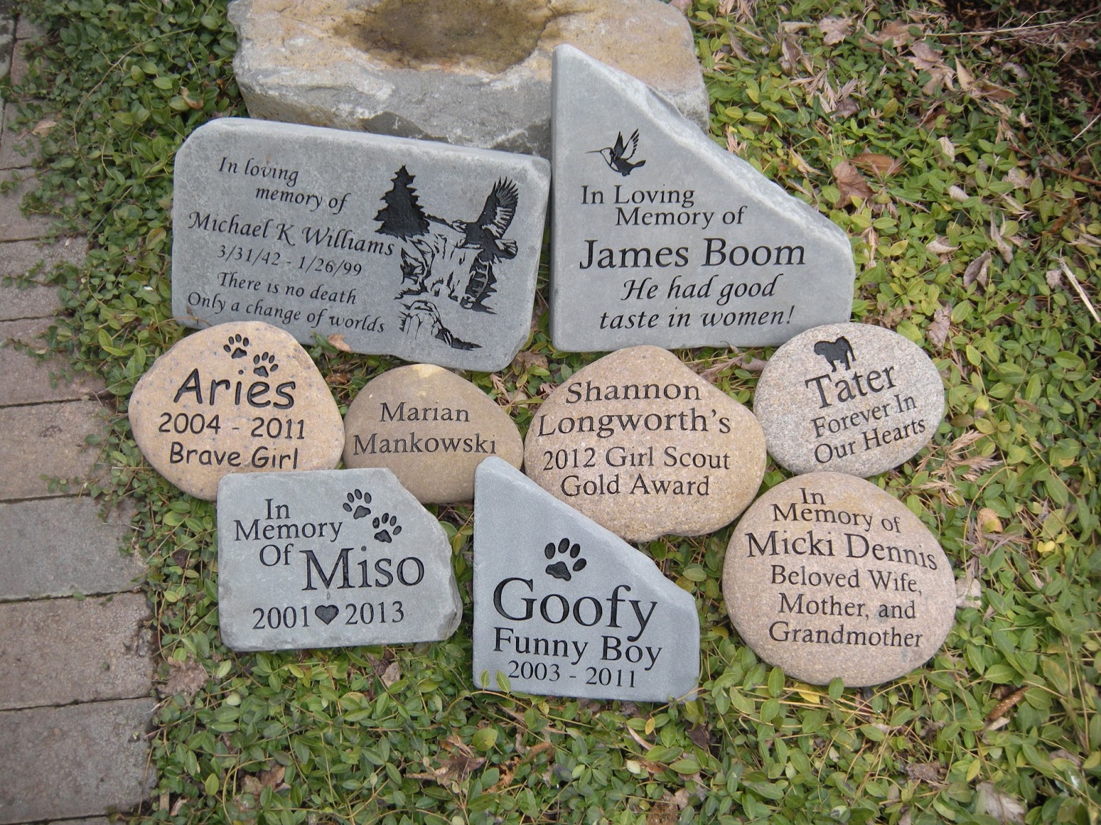 Stone Creations Northwest: Beautifully Engraved Stones