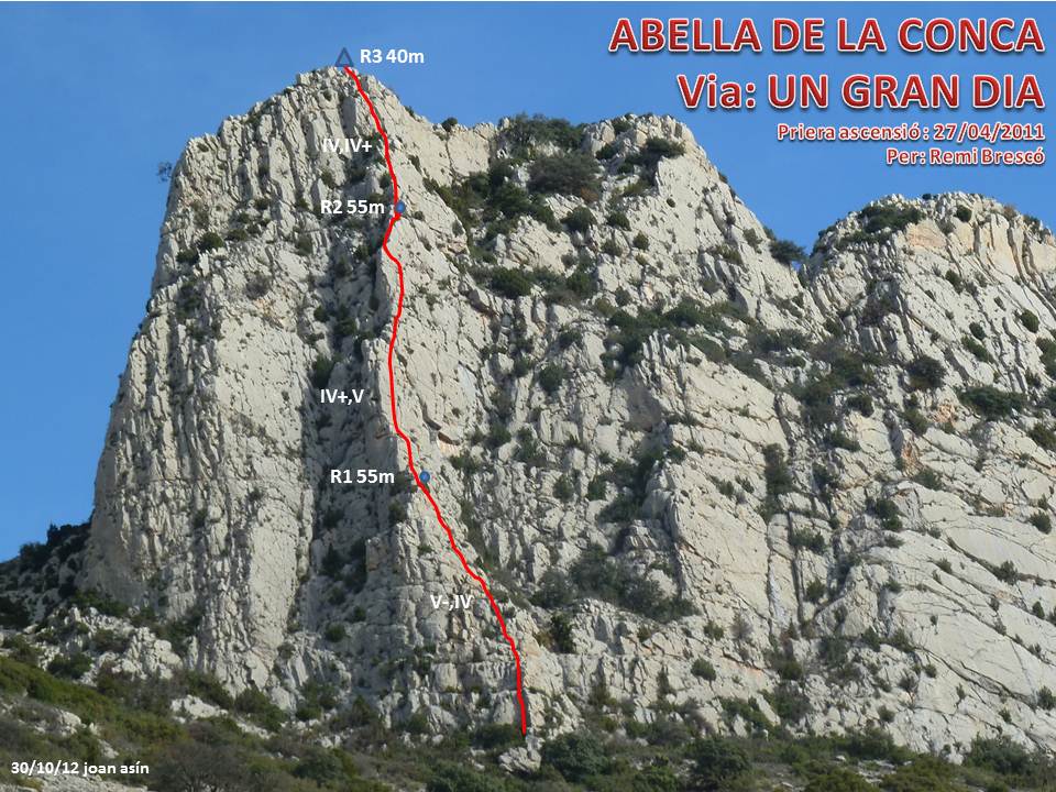 joan asín: ABELLA DE LA CONCA, via UN GRAN DIA