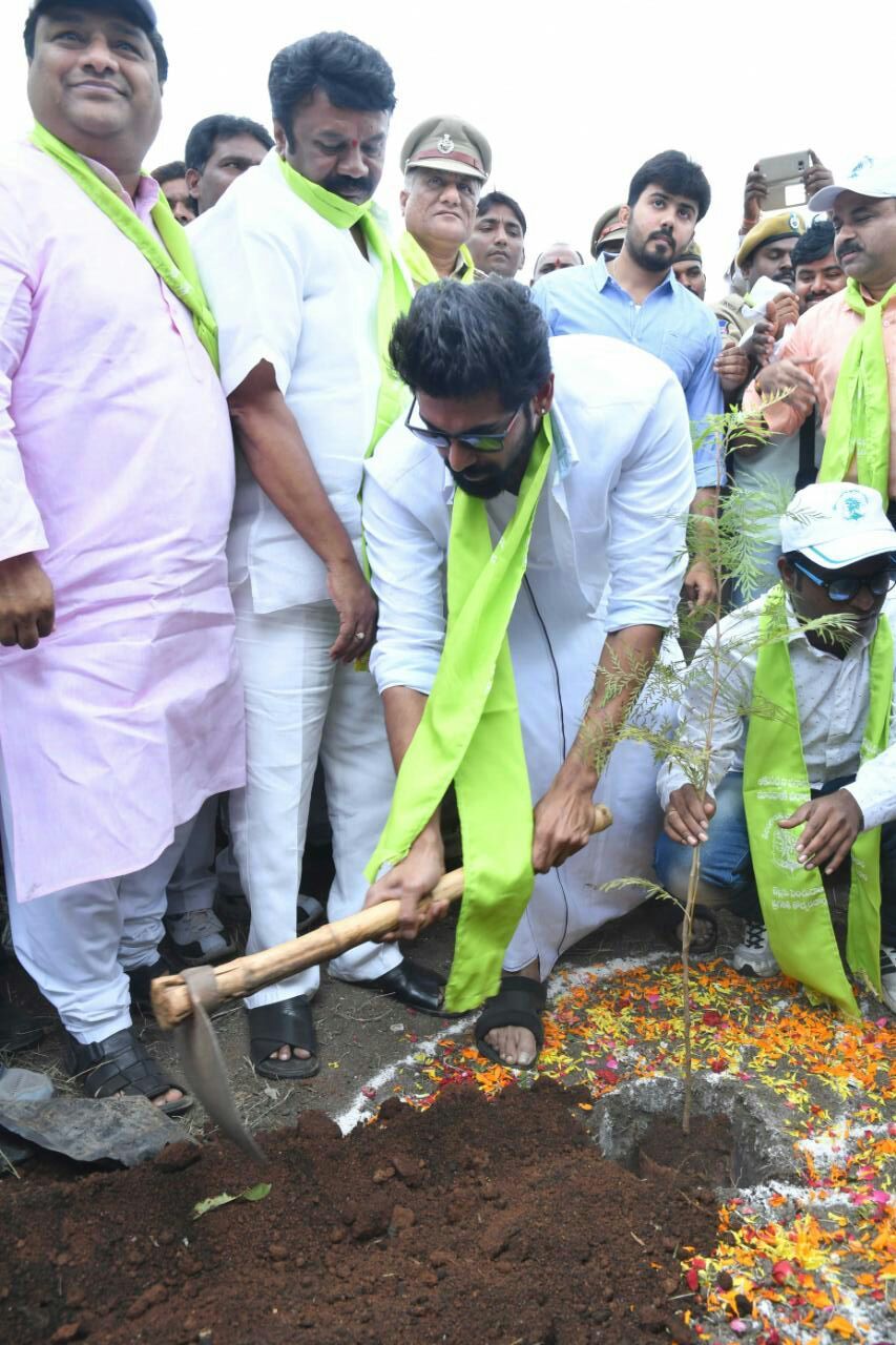 Rana Daggubati and Catherine Tresa at Haritha Haram Photos - SouthColors