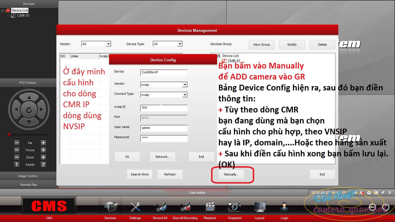 [Thủ thuật] CMS camera Jtech-4110w trên máy tính