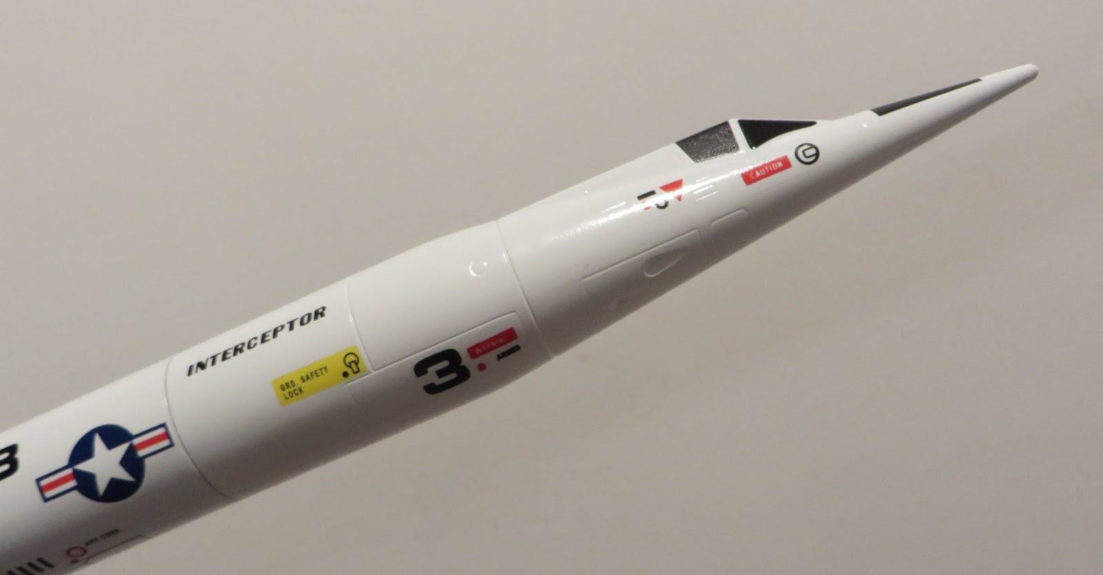 Model Rocket Building: Estes Interceptor Build #1250, Finished