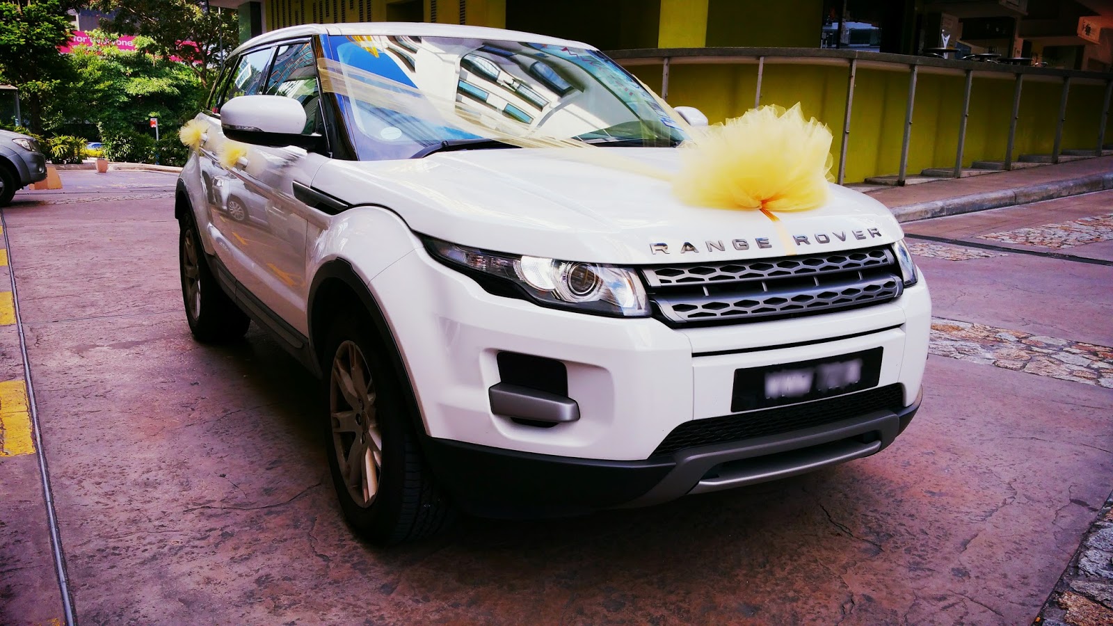 RedOrca Malaysia Wedding and Event Car Rental: Range Rover Evoque with ...