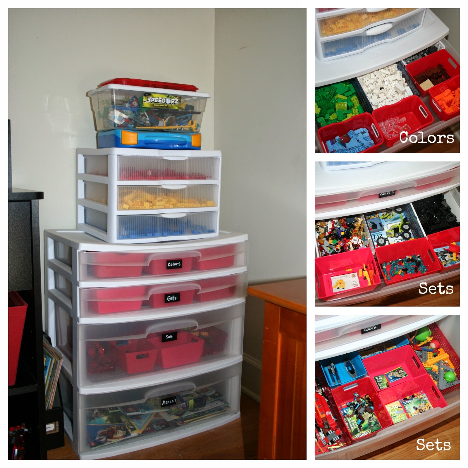 Organizing Plus 123: How to Organize Legos