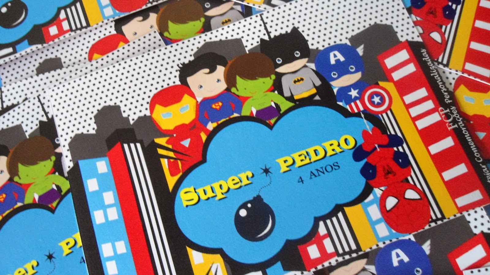 Mundo Festejar: Super Pedro 4 anos