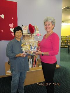 Library Lovers' Day Engadine Raffle Winner