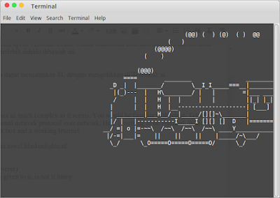 4 command perintah lucu dan unik di terminal linux - Ahans iriano