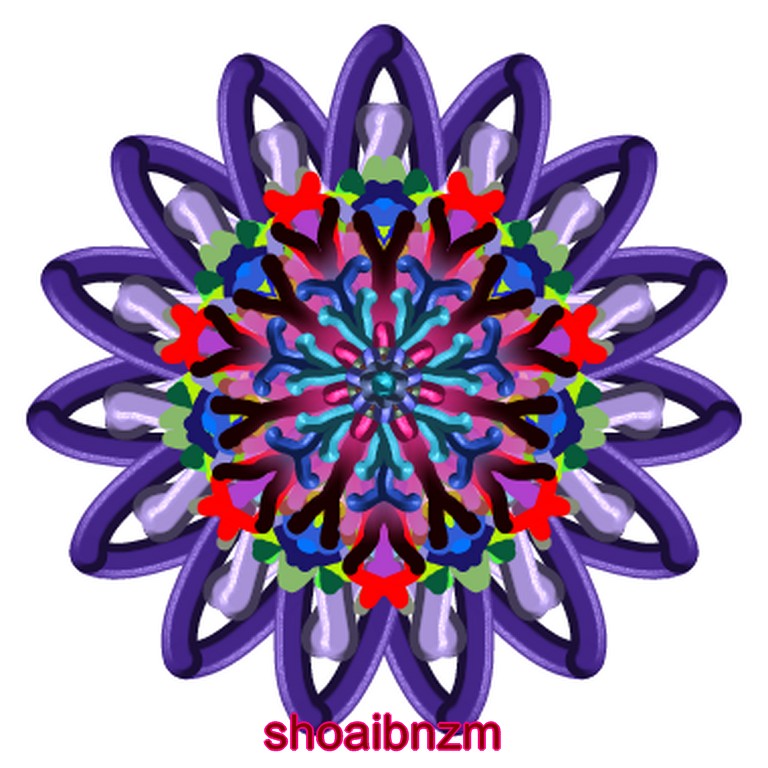 flowers for flower lovers.: Flower shape art drawings.