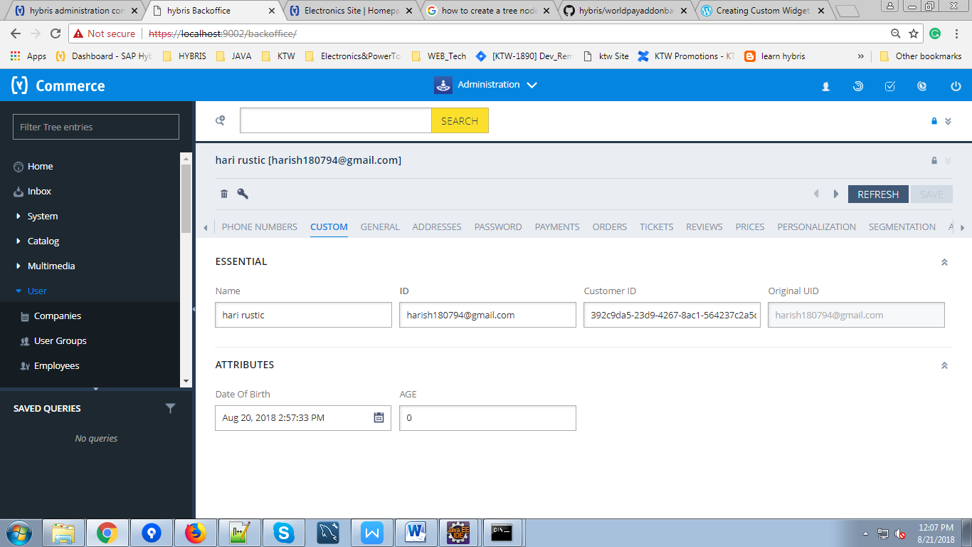 Hybris Tutorial Backoffice Customization In Hybris
