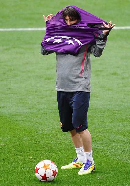 Artículos de Pelotas.: Messi y su peto.