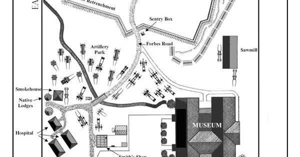 Poppy in the US: Visite de Fort Ligonier