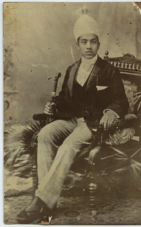 Nizam of Hyderabad Osman Ali Khan, Asaf Jah VII - c1900's - Old Indian ...