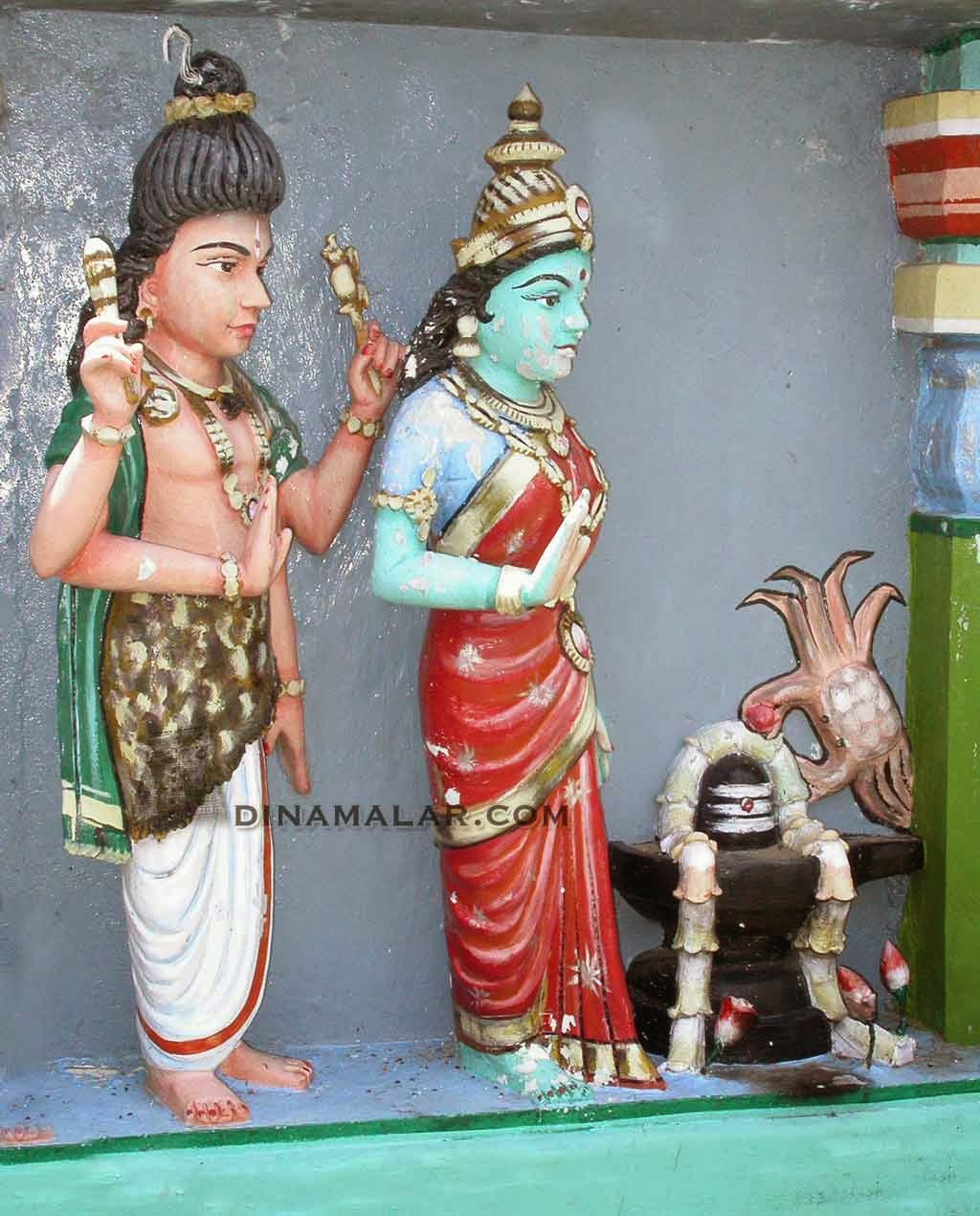 NAMASIVAYA: Nandu doing Siva pooja with one flower and attain mukthi