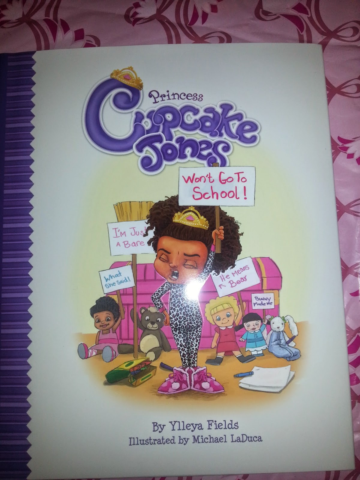 Princess Cupcake Jones Won't Go To School! #BookReview - Mommy's Block ...