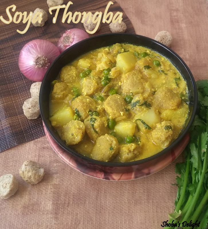Shoba's Delight: Soya Thongba - Manipuri Cuisine