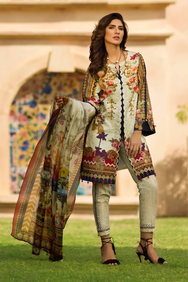 Firdous : Latest Summer Lawn Collection 2019
