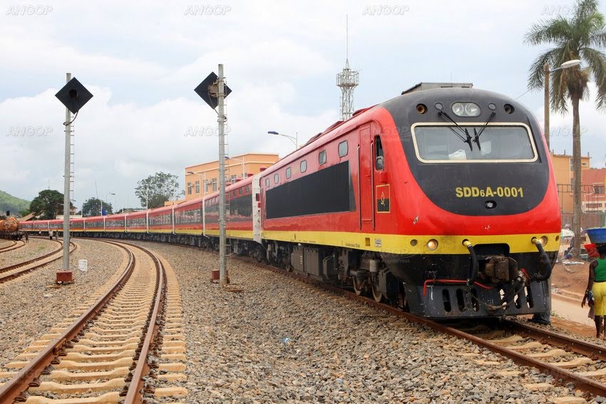O novo sistema ferroviário em Angola