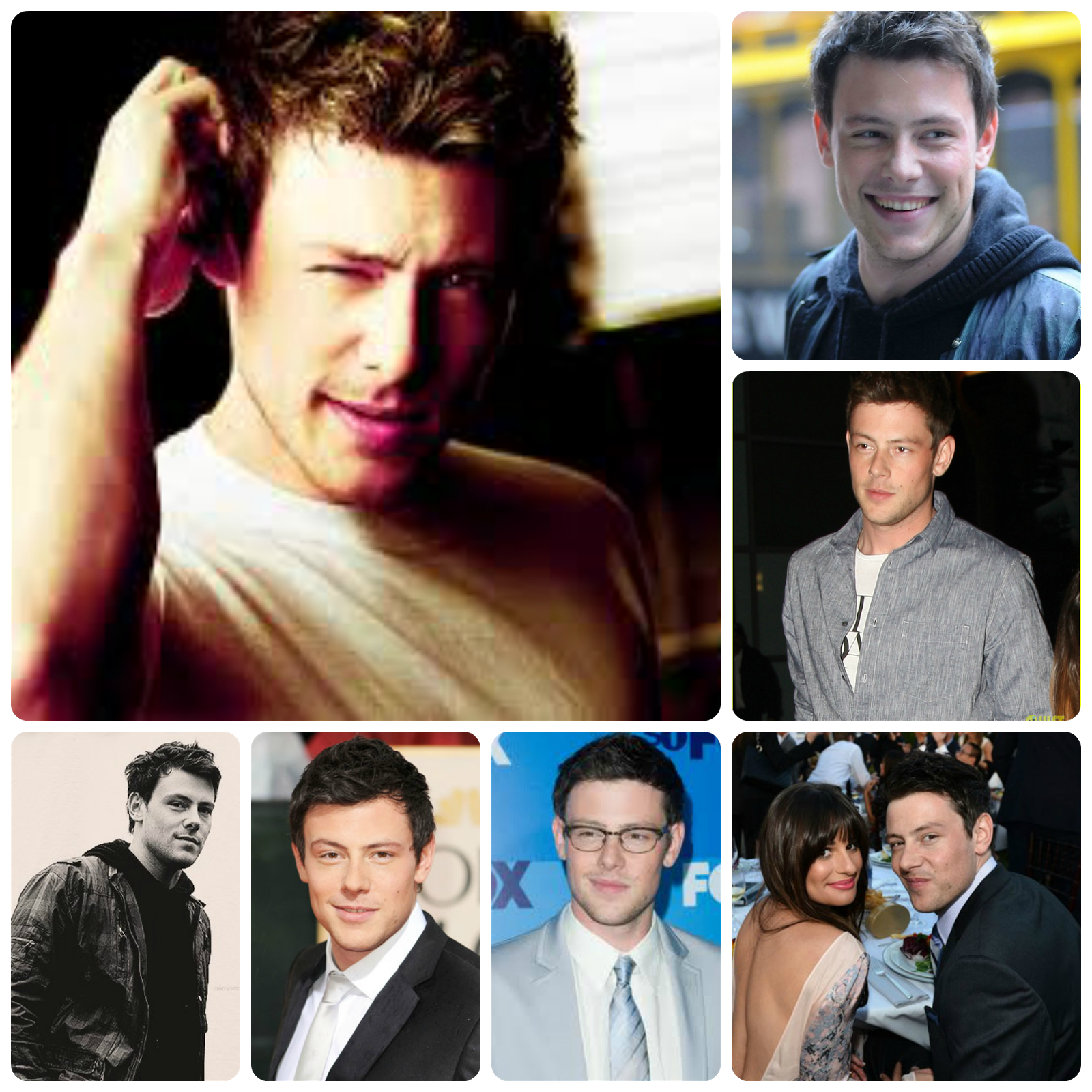 Cory Monteith Drinking