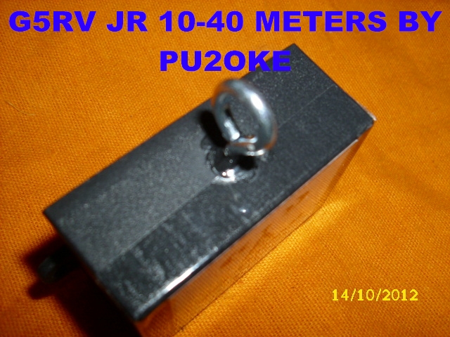 OKE ANTENNAS: G5RV JR 10-40 Meters by PU2OKE - descontinuada