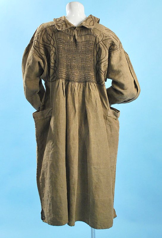 Attire's Mind: One Shot: Working Man's Smock 19th Century