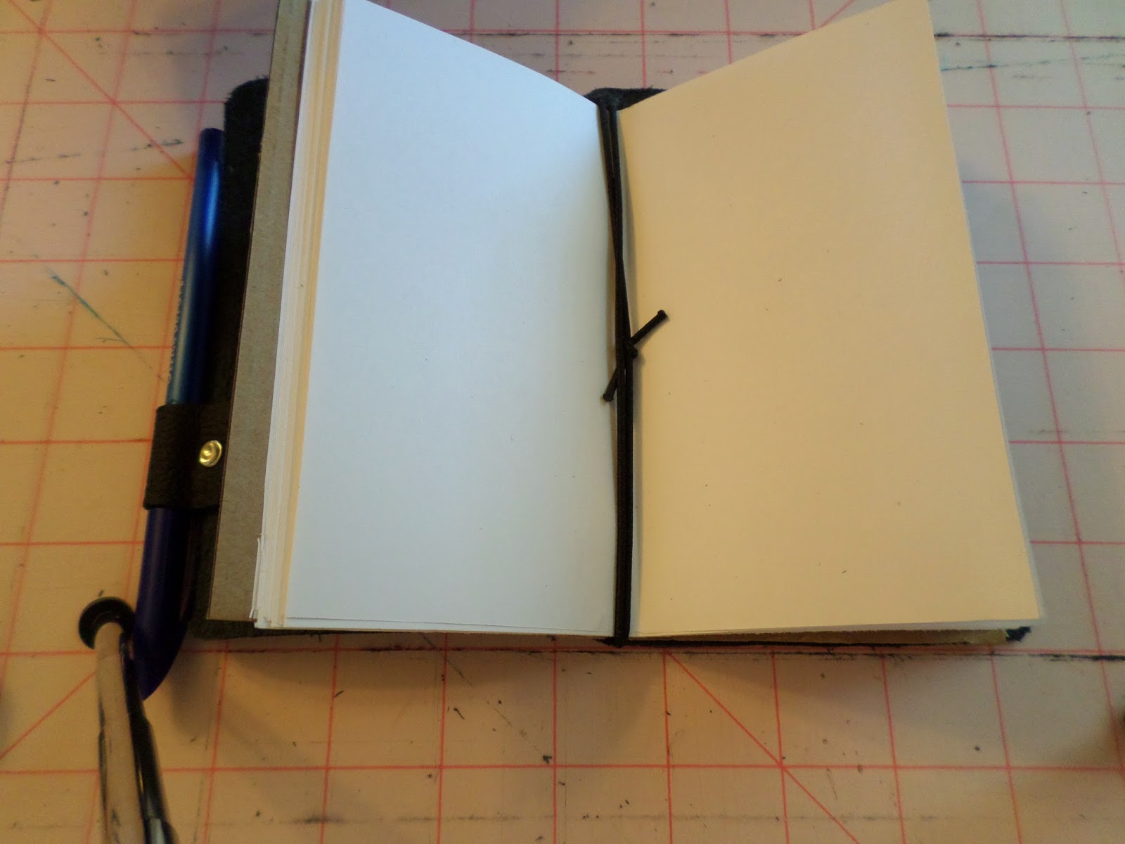 Finding Wende: DIY Midori Style Travelers Notebook Tutorial How to Fauxdori