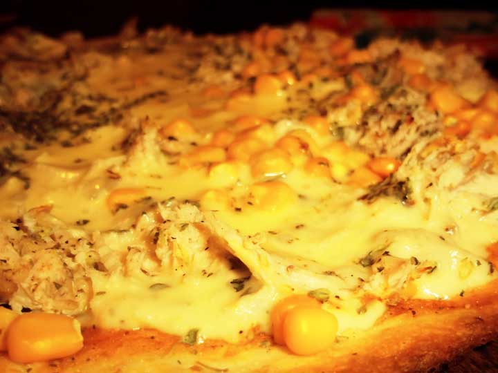 Delicias de ayer y de hoy: Pizza de frango