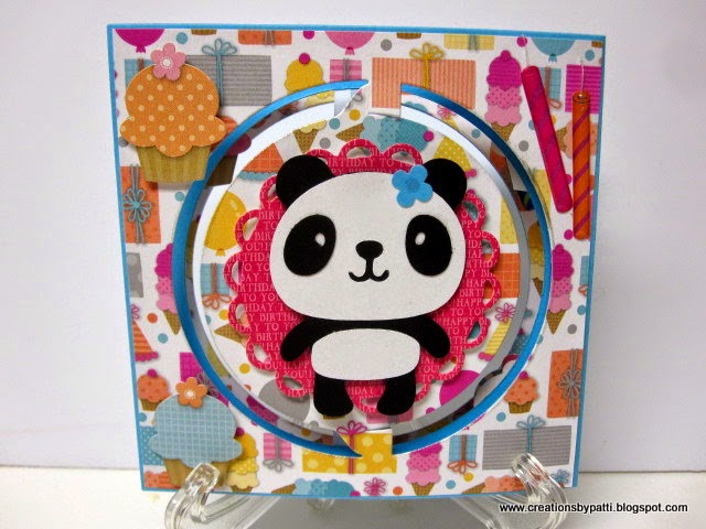 Creations by Patti: Panda Accordion Birthday Card