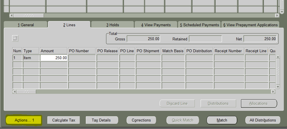 Oracle Applications Blog How To Cancel An Invoice In Oracle Payables