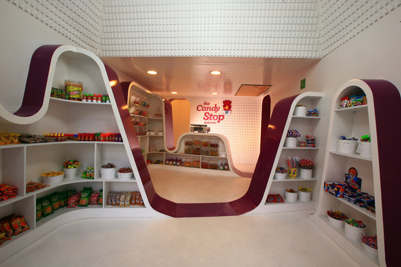 Designaholic | The Candy Shop por Row Studio