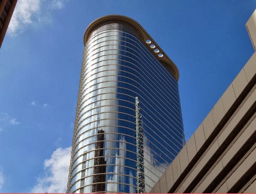 Houston in Pics: 1500 Louisiana Street oval-shaped Chevron Building