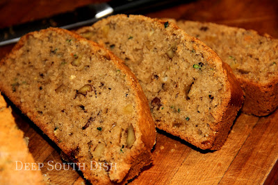 Deep South Dish: Zucchini Nut Bread
