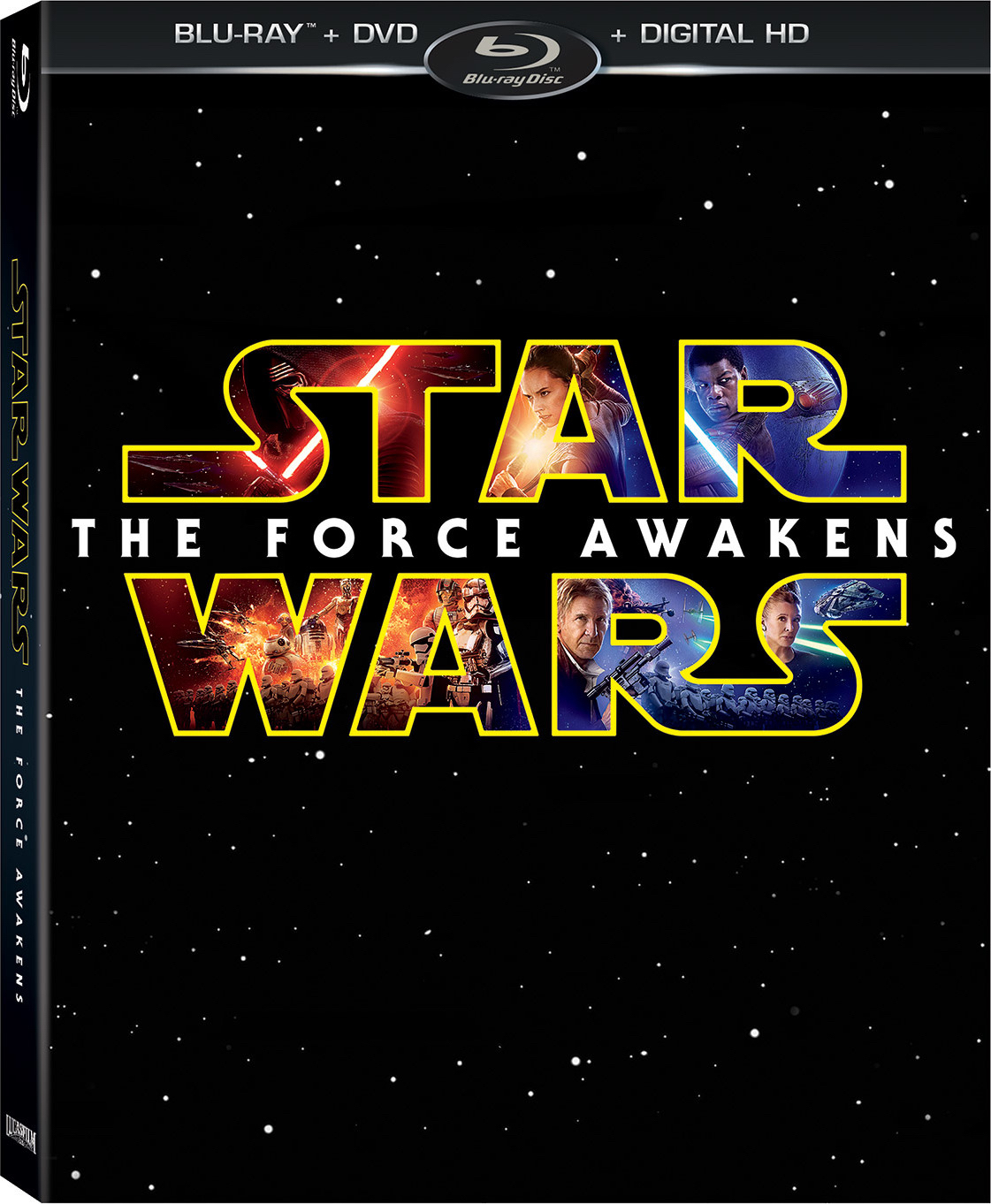 blu-ray and dvd covers: STAR WARS EPISODE VII: THE FORCE AWAKENS BLU ...
