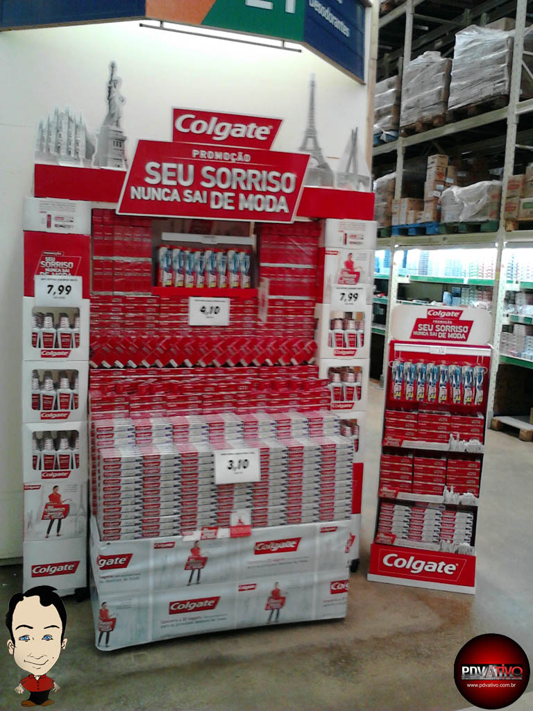 Ação de merchandising Colgate-Palmolive ~ PDV Ativo