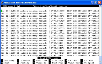 Log server firewall | Selamat Datang