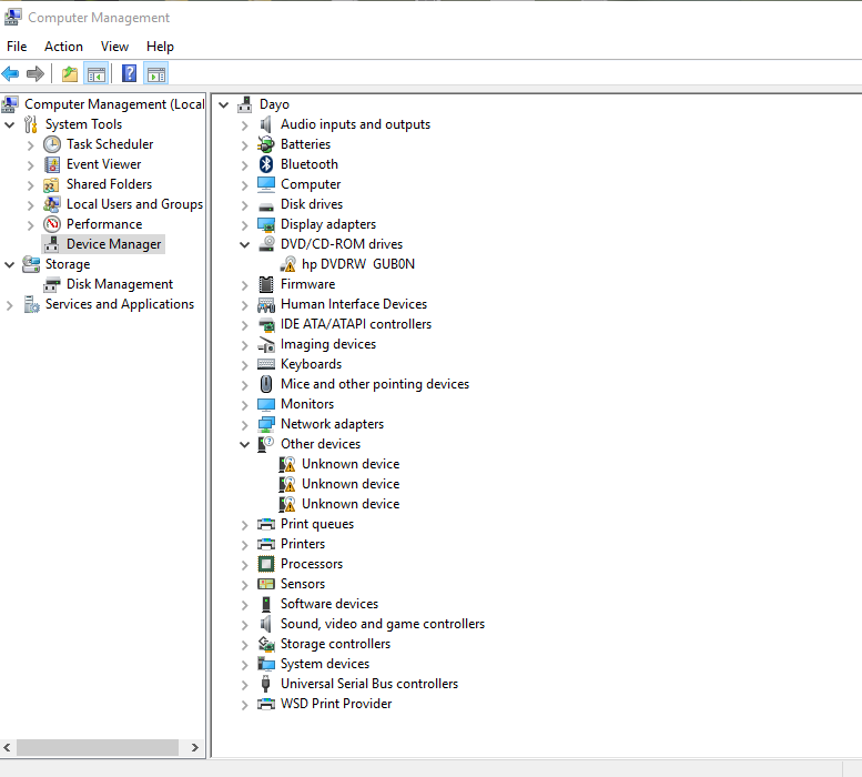 Dayo IT: Fix Windows driver problems