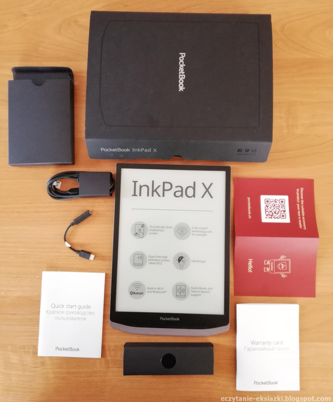 PocketBook InkPad X - test i recenzja czytnika dużego formatu