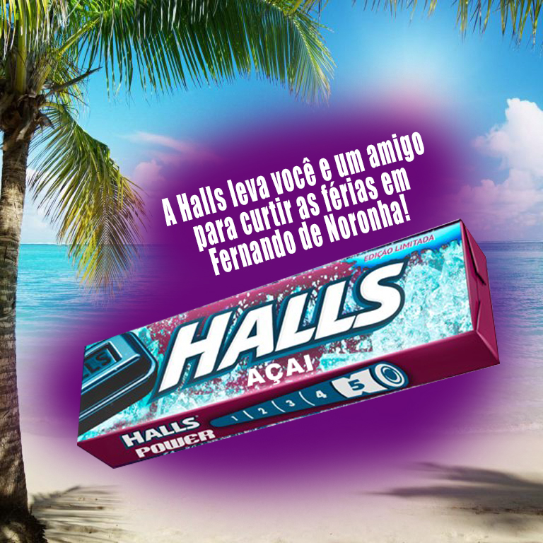 #GaloDigital: Novo sabor da Halls tem a cara do verão!