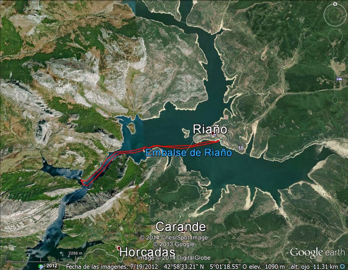 Un Kayak en la Mochila: Ruta por el embalse de Riaño, León (10,5 km ...