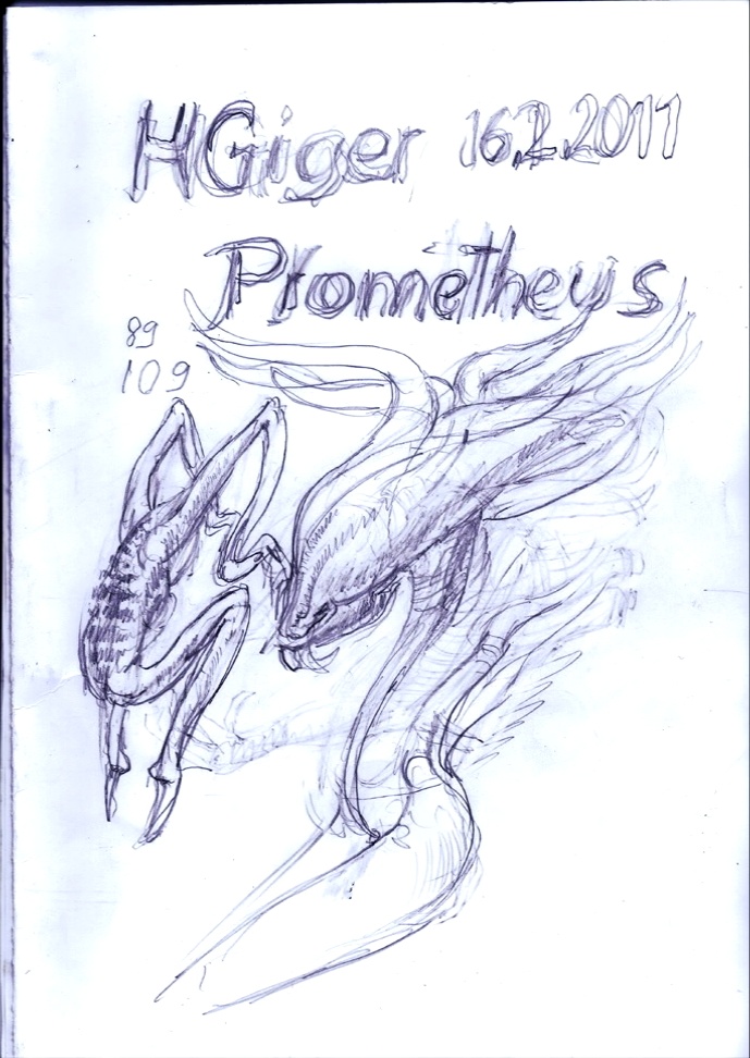 Alien Explorations: Prometheus : HR Giger's alien beasts